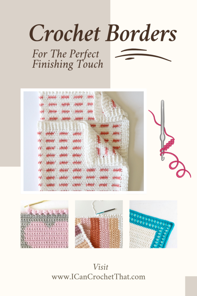 10 Easy Crochet Borders for the Perfect Finishing Touch - I Can Crochet ...