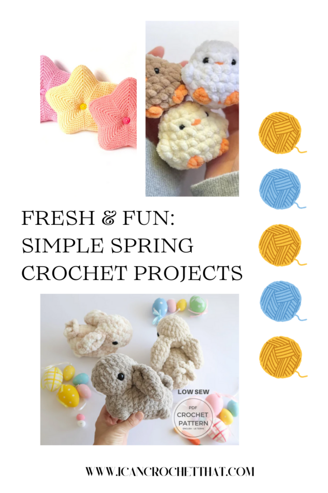 15 Simple Spring Crochet Projects for Beginners