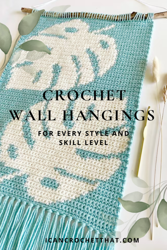 Crochet Wall Hangings: 15 Patterns for Every Style and Skill Level - I ...