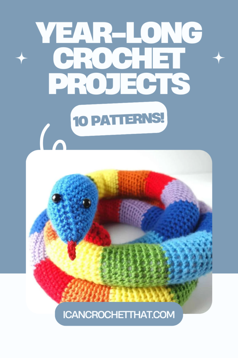 10 Year-Long Crochet Projects to Keep Your Hooks Busy All Year - I Can ...