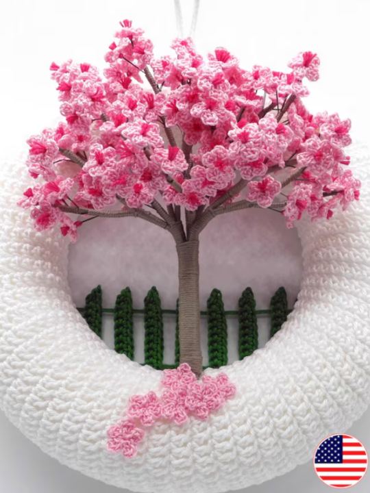 Welcome Spring with These 10 Gorgeous Crochet Wreath Patterns - I Can ...