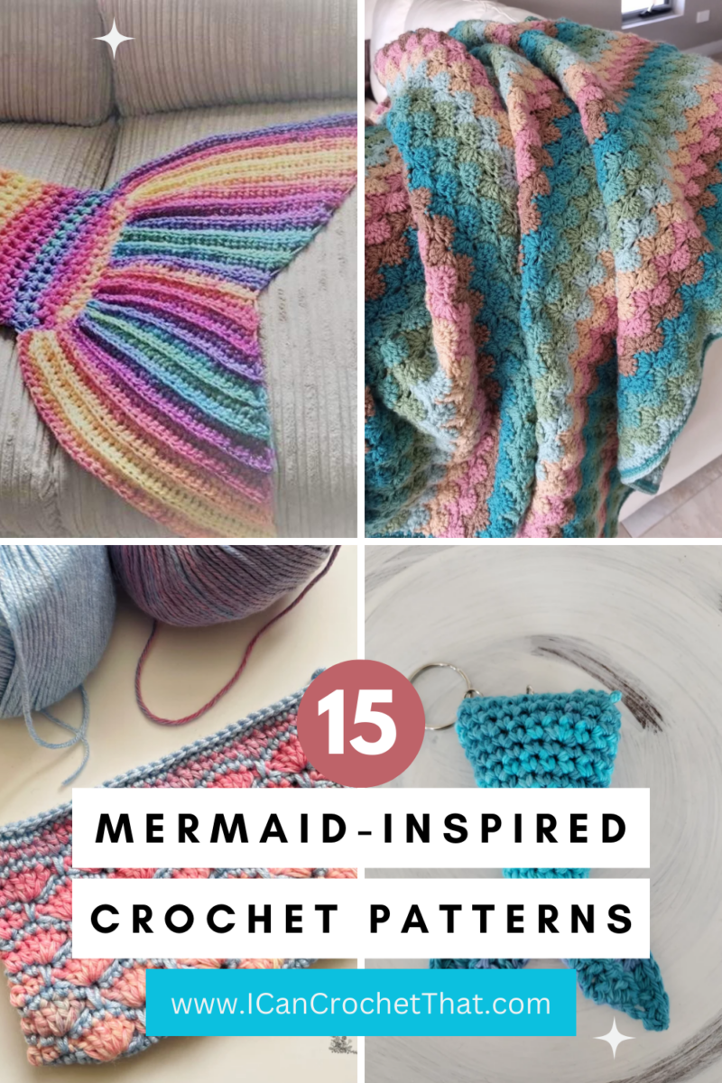 15 Magical Mermaid-Inspired Crochet Projects You’ll Love - I Can ...