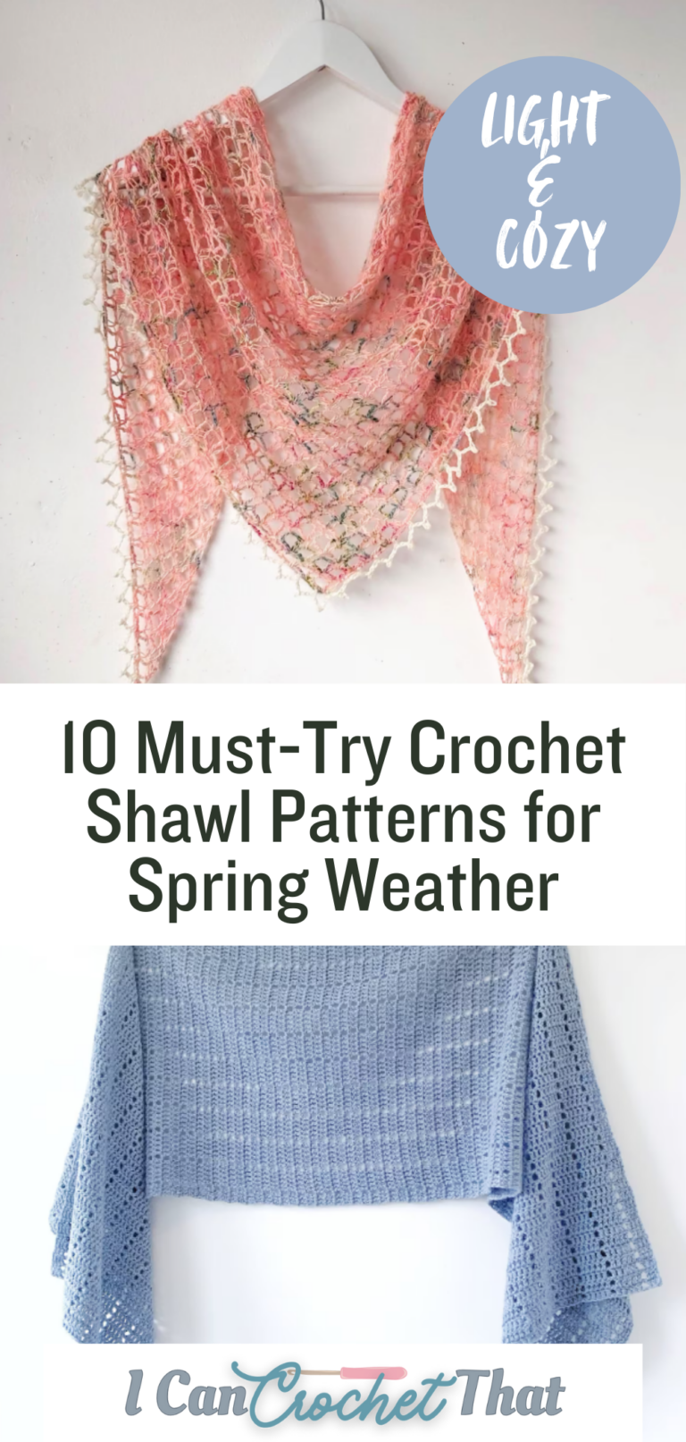 Spring Crochet Shawl Patterns – 10 Stylish Designs