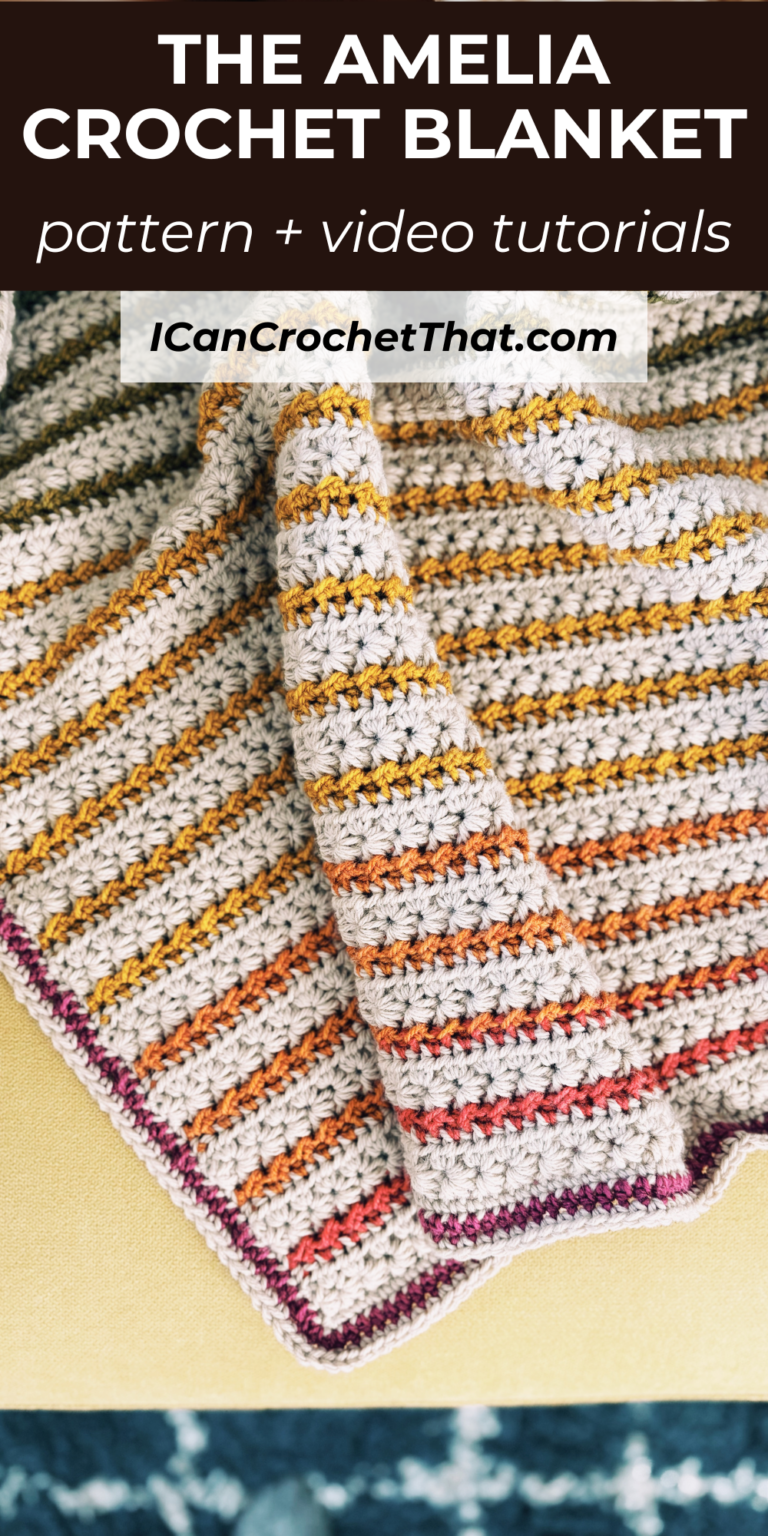 Crochet Star Stitch Blanket Pattern You’ll Love - The Amelia
