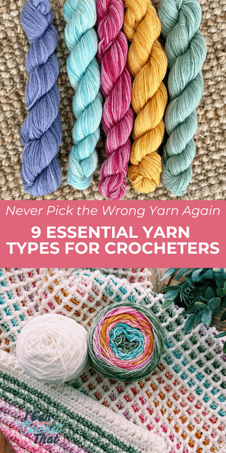 Beginner Crocheters: Start With THESE Yarn Types