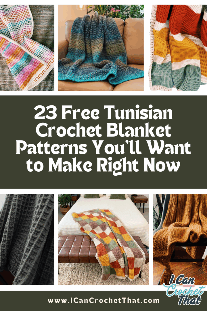 23 Free Tunisian Crochet Blanket Patterns Using Stunning Stitches - I ...