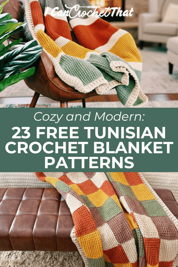 23 Free Tunisian Crochet Blanket Patterns Using Stunning Stitches - I ...