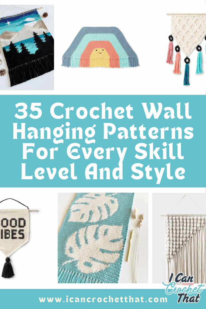 Crochet Wall Hangings: 35 Patterns for Every Style and Skill Level - I ...